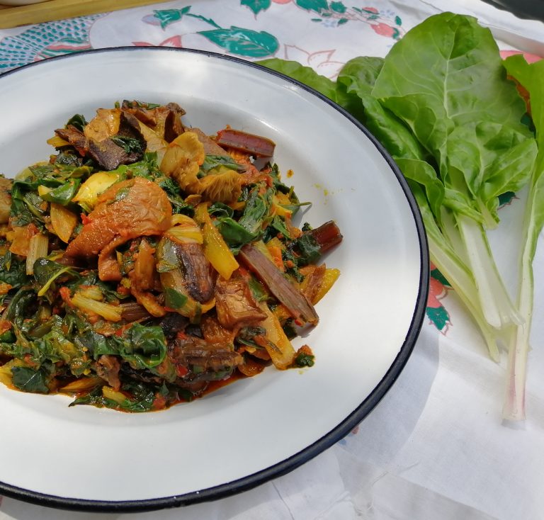 Dinstana blitva sa pečurkama » Birajmo zdravije